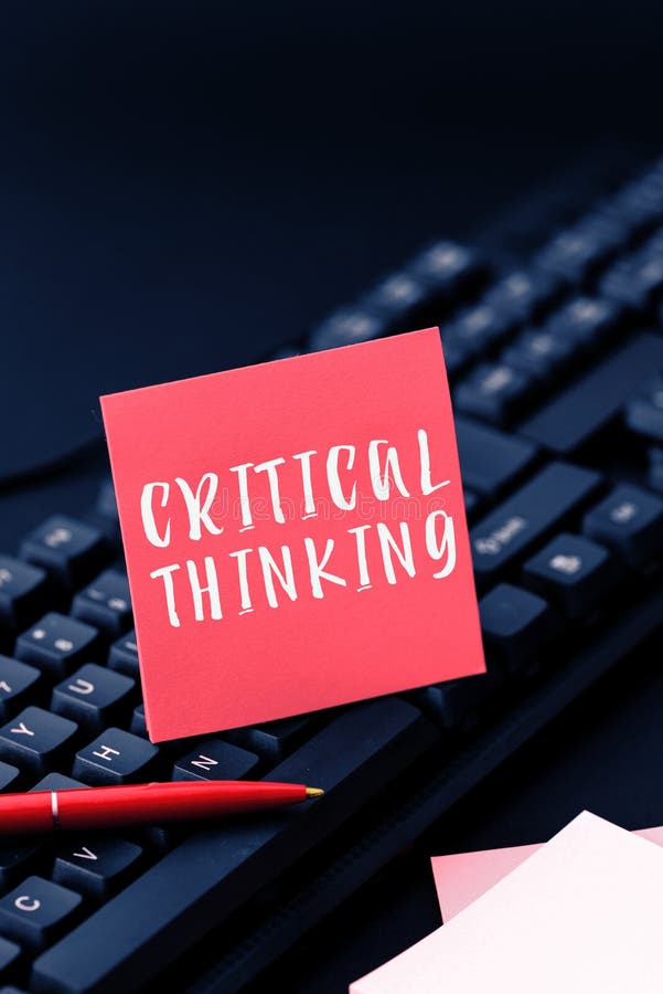 Conceptual Caption Critical Thinking. Word for Sequence of Stages of a ...