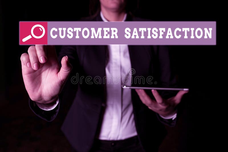 Conceptual Caption Customer Satisfaction. Business Concept Exceed ... Conceptual Caption Customer Satisfaction. Business Concept Exceed ...
