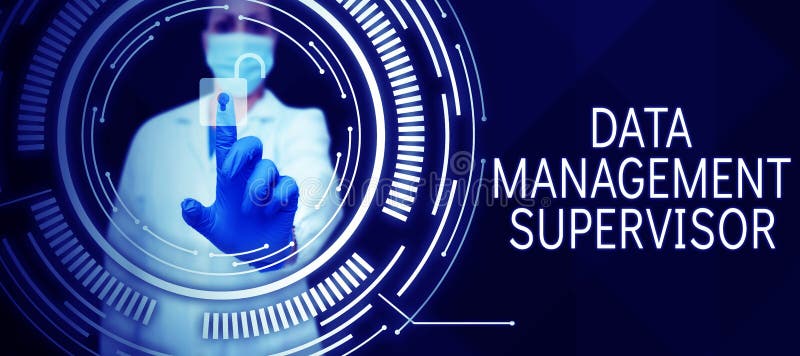 Conceptual Caption Data Management Supervisor. Word for Ensuring the ...