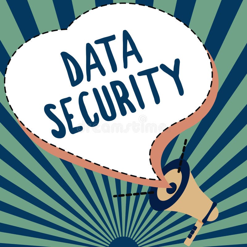 Conceptual Caption Data Security. Concept Meaning Confidentiality Disk ...