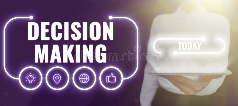 Inspiration Showing Sign Decision MakingThe Act of Deciding between Two ...