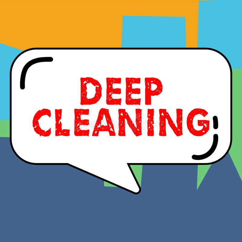 Conceptual Caption Deep Cleaning. Business Showcase an Act of ...