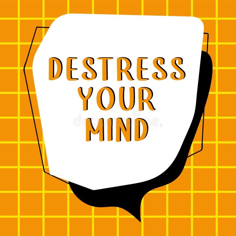 Conceptual Display Destress Your Mind. Business Approach To Release ... Conceptual Display Destress Your Mind. Business Approach To Release ...