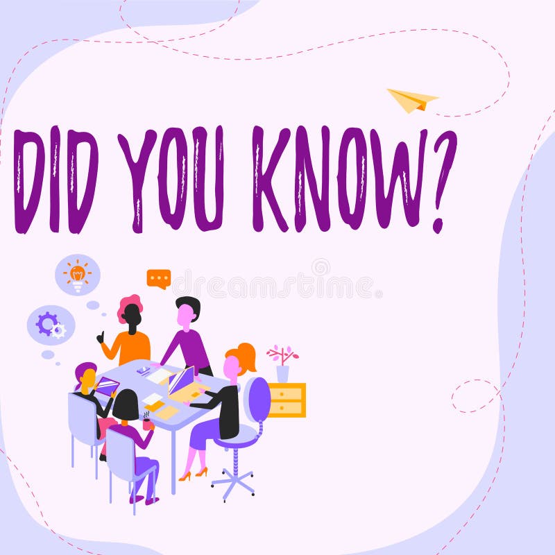 Conceptual Caption Did You Know Question. Business Idea when You are ... Conceptual Caption Did You Know Question. Business Idea when You are ...