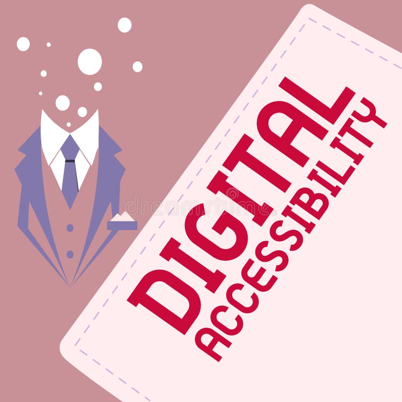 Conceptual Caption Digital Accessibility. Business Overview Electronic ...