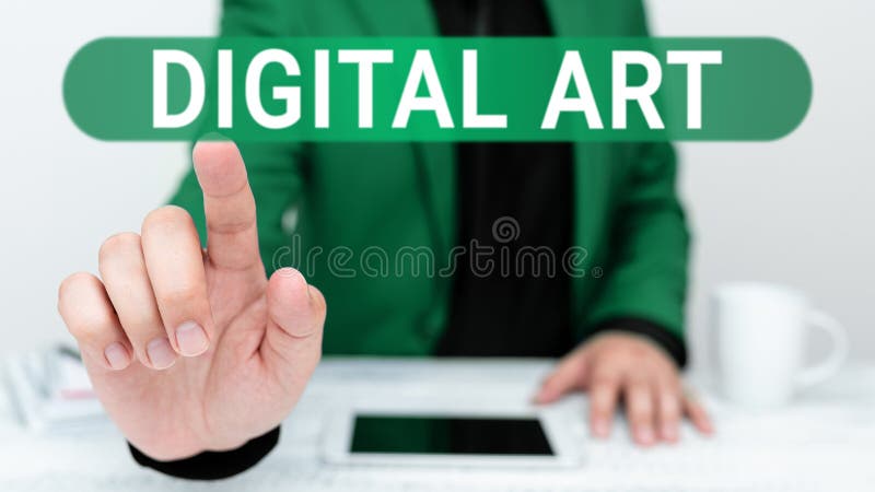 Conceptual Caption Digital Art. Business Overview Use of Skill and ...