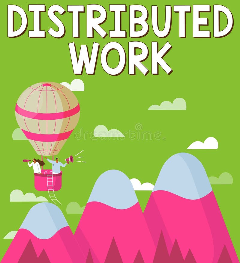 Conceptual Caption Distributed Work. Conceptual Photo Practiced by ...