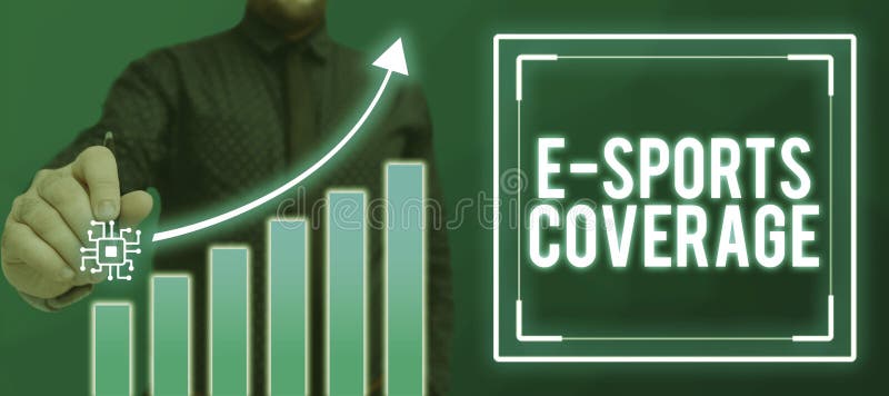 Text Caption Presenting E Sports CoverageReporting Live on Latest ...