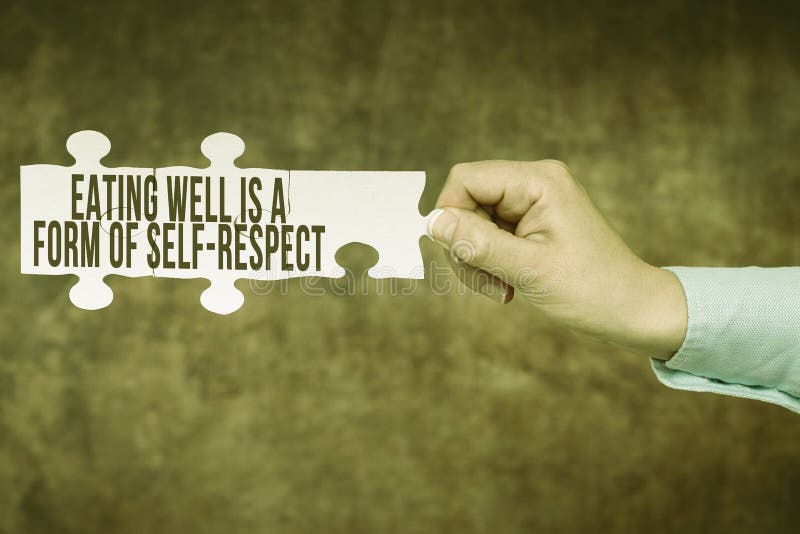 Conceptual Caption Eating Well is a Form of Self Respect. Business ... Conceptual Caption Eating Well is a Form of Self Respect. Business ...