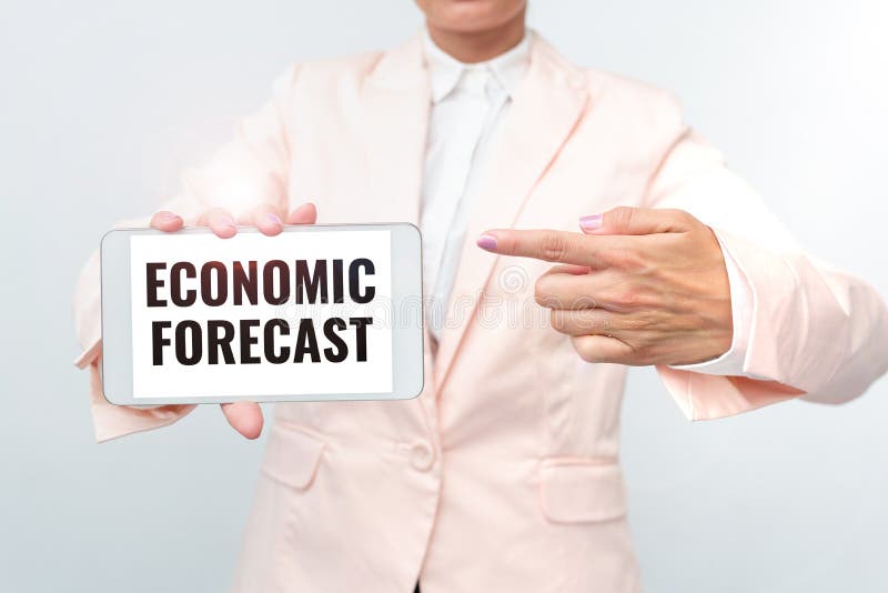 Conceptual Caption Economic Forecast. Business Showcase Process of ... Conceptual Caption Economic Forecast. Business Showcase Process of ...