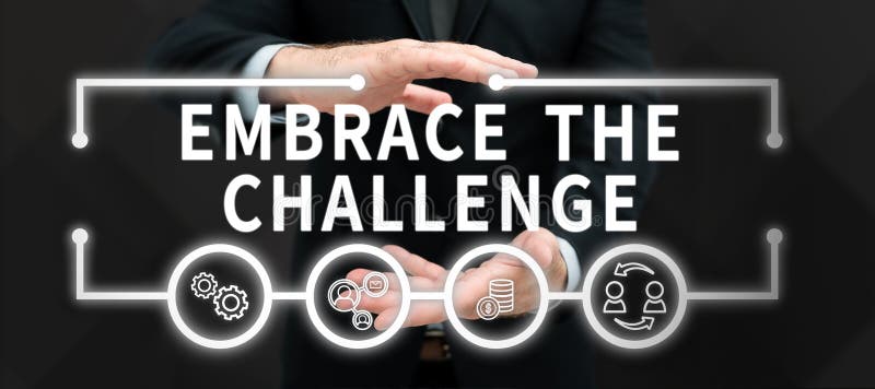 Conceptual Caption Embrace the Challenge. Internet Concept Face Any ...