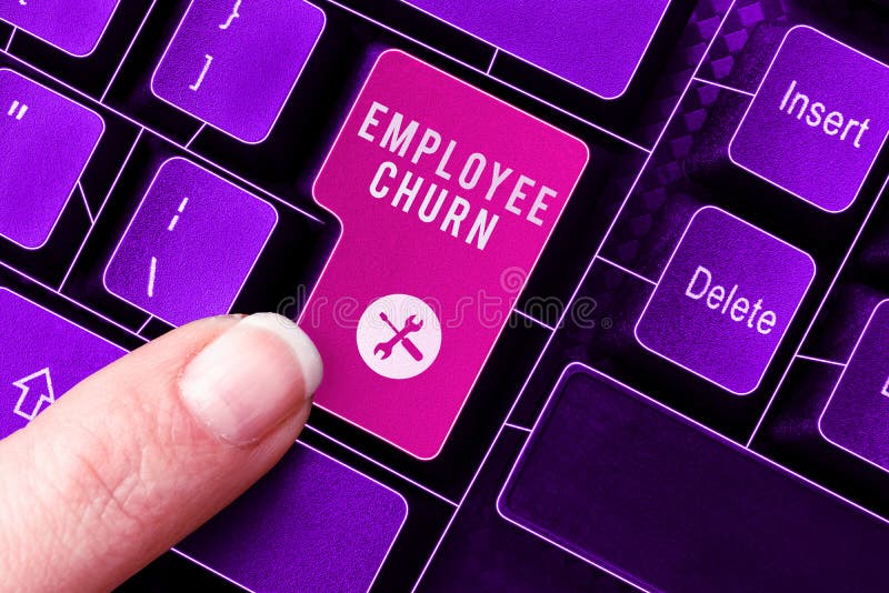 Conceptual Caption Employee Churn. Word Written on Rate of Change of ... Conceptual Caption Employee Churn. Word Written on Rate of Change of ...