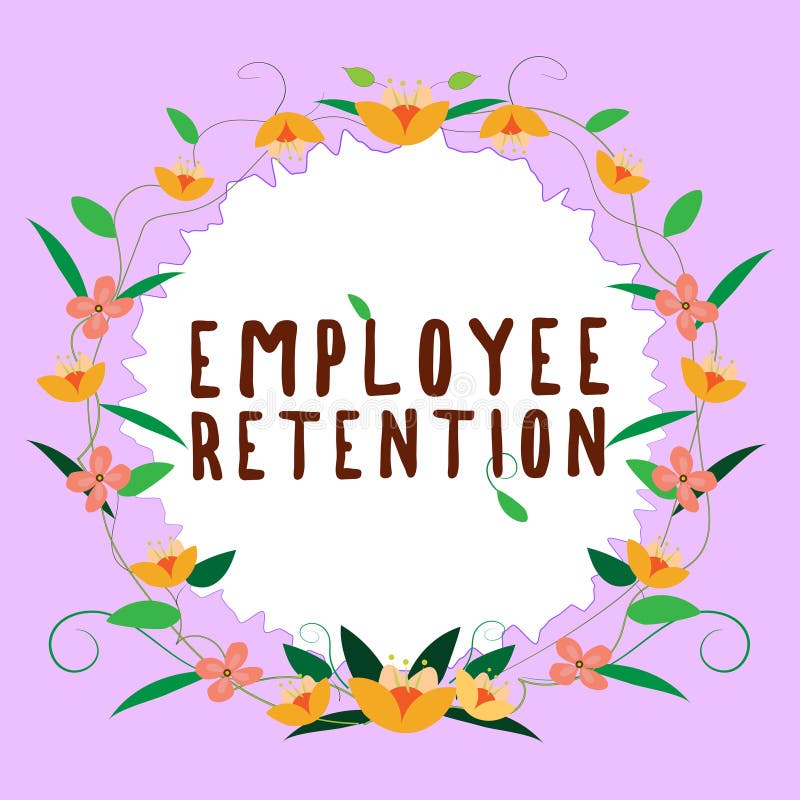 Conceptual Caption Employee Retention. Word for Internal Recruitment ...