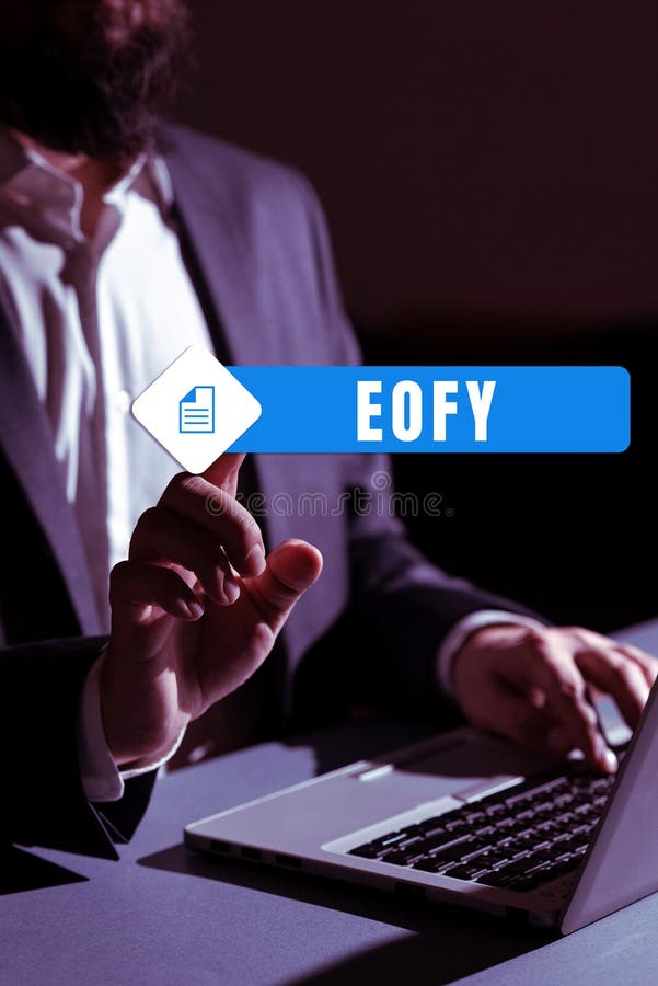 Conceptual Caption Eofy. Business Approach a Mega Sale Held on an End ... Conceptual Caption Eofy. Business Approach a Mega Sale Held on an End ...