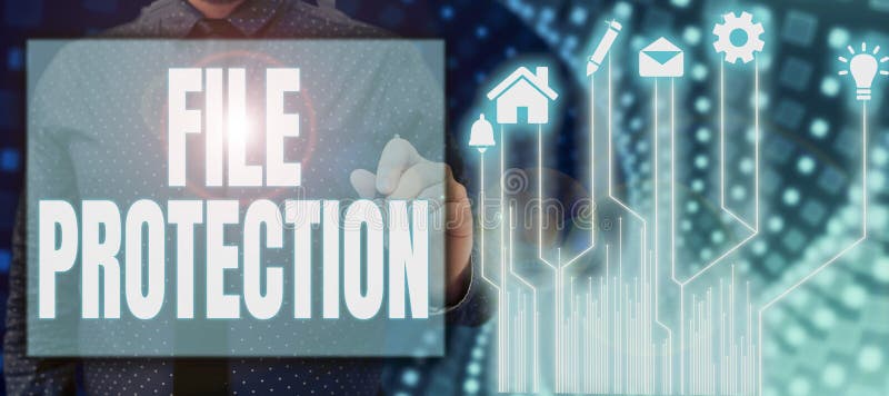 Sign Displaying File ProtectionPreventing Accidental Erasing of Data ...