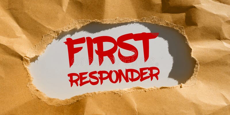 Conceptual Caption First Responder. Business Idea a Person Who is ... Conceptual Caption First Responder. Business Idea a Person Who is ...