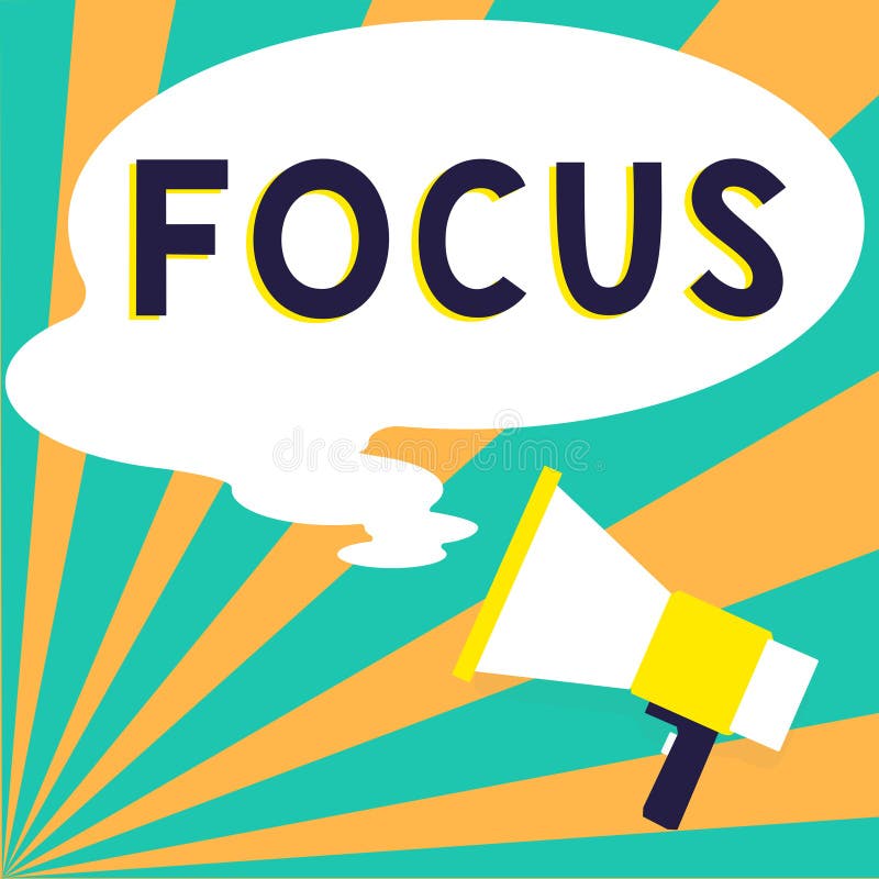 Conceptual Caption Focus. Word Written on State Quality of Having or ...