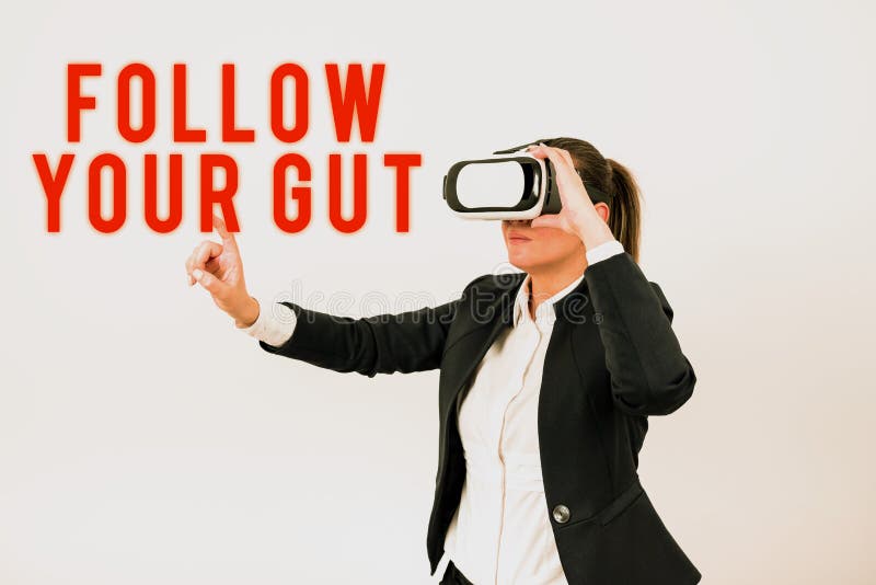 Conceptual Caption Follow Your Gut. Internet Concept Listen To ... Conceptual Caption Follow Your Gut. Internet Concept Listen To ...