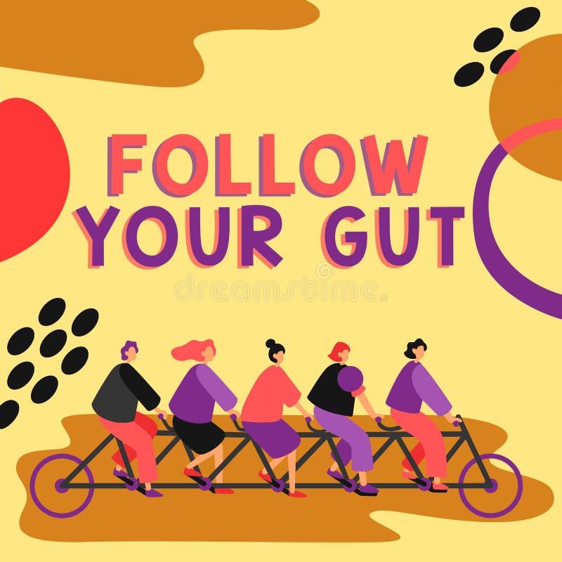 Text Showing Inspiration Follow Your Gut. Business Overview Listen To ... Text Showing Inspiration Follow Your Gut. Business Overview Listen To ...