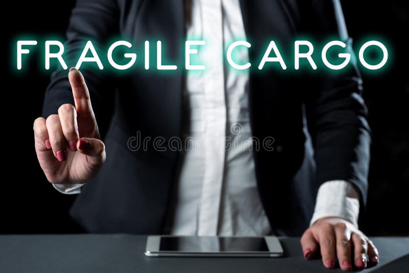 Conceptual Caption Fragile Cargo. Conceptual Photo Breakable Handle ... Conceptual Caption Fragile Cargo. Conceptual Photo Breakable Handle ...