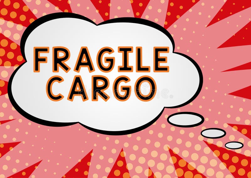 Caption Fragile Cargo Stock Illustrations – 81 Caption Fragile Cargo ...