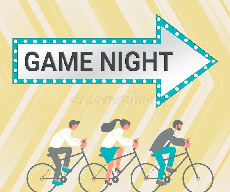 Conceptual Caption Game Night. Business Approach Event in Which Folks ... Conceptual Caption Game Night. Business Approach Event in Which Folks ...