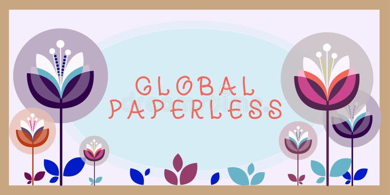 Text Caption Presenting Global Paperlessgoing for Technology Methods ... Text Caption Presenting Global Paperlessgoing for Technology Methods ...