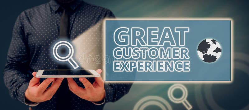 Conceptual Caption Great Customer Experience. Conceptual Photo ... Conceptual Caption Great Customer Experience. Conceptual Photo ...