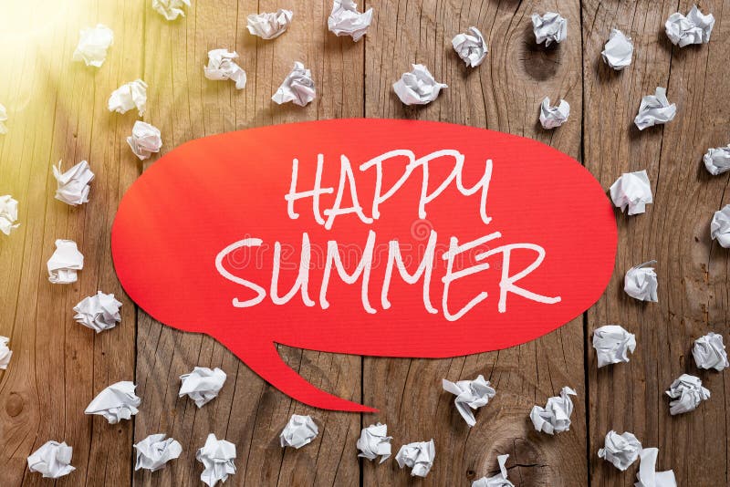 Conceptual Caption Happy Summer. Business Approach Beaches Sunshine ... Conceptual Caption Happy Summer. Business Approach Beaches Sunshine ...