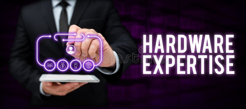 Conceptual Caption Hardware Expertise. Word Written on Machines and ...