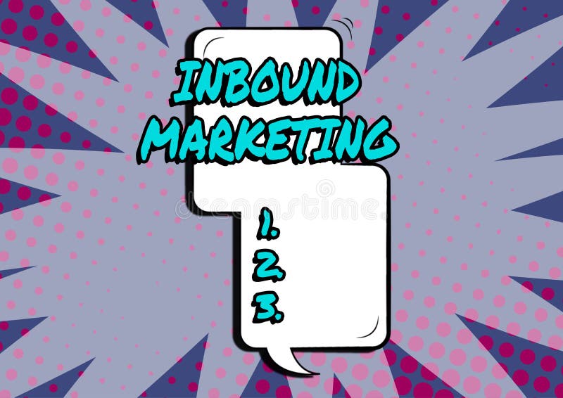 Conceptual Caption Inbound MarketingProcess of Attracting the Attention ...