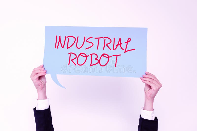 Conceptual Display Industrial Robot. Business Approach Robotic ... Conceptual Display Industrial Robot. Business Approach Robotic ...
