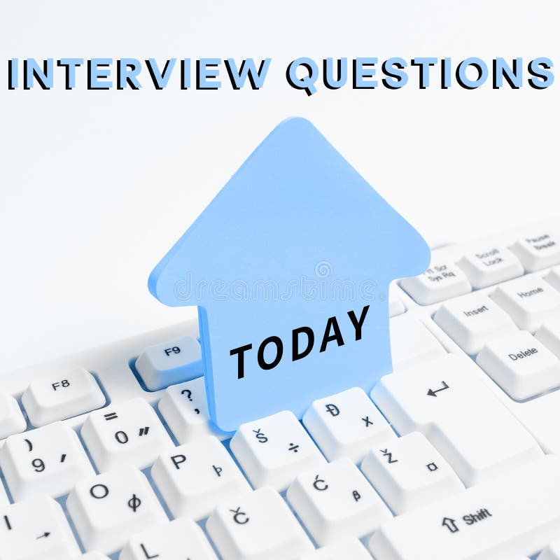 Hand Writing Sign Interview Questions. Business Overview Typical Topic ...