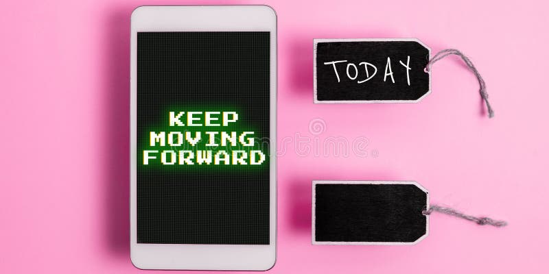 Conceptual Caption Keep Moving Forward. Concept Meaning Invitation ...