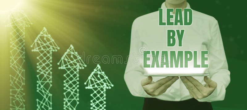 Conceptual Caption Lead by Example. Business Approach Be a Mentor ... Conceptual Caption Lead by Example. Business Approach Be a Mentor ...