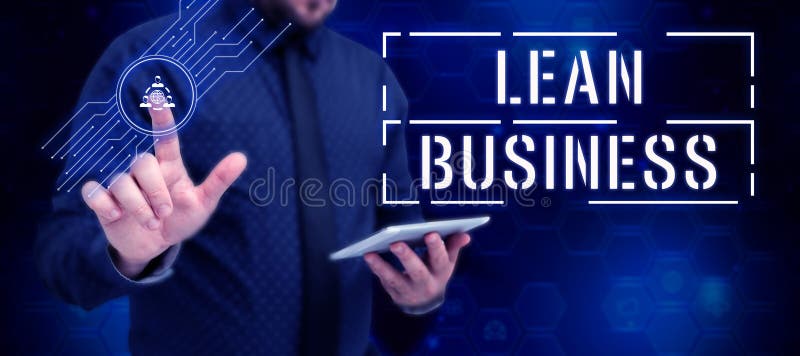 Conceptual Caption Lean Business. Word Written on Improvement of Waste ... Conceptual Caption Lean Business. Word Written on Improvement of Waste ...