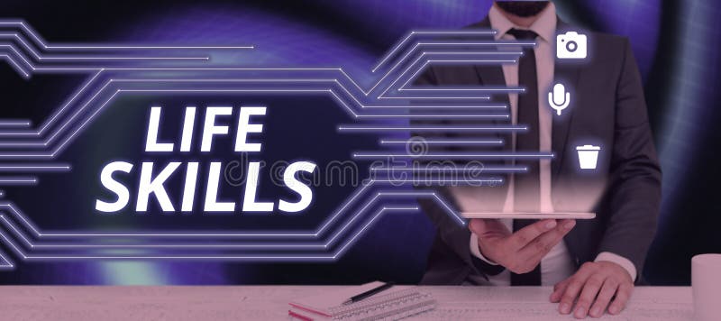 Conceptual Caption Life Skills. Word Written on that is Necessary or ... Conceptual Caption Life Skills. Word Written on that is Necessary or ...