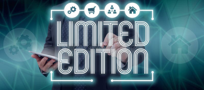 Conceptual Caption Limited EditionWork of Something Which is only ...