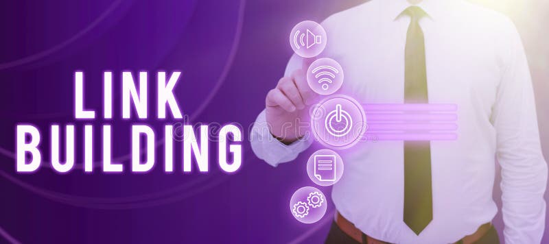 Conceptual Display Link Building. Business Overview SEO Term Exchange ...