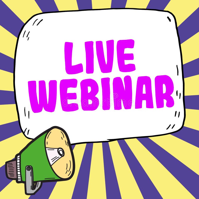 Conceptual Caption Live Webinar. Business Approach Interactive Seminar ...