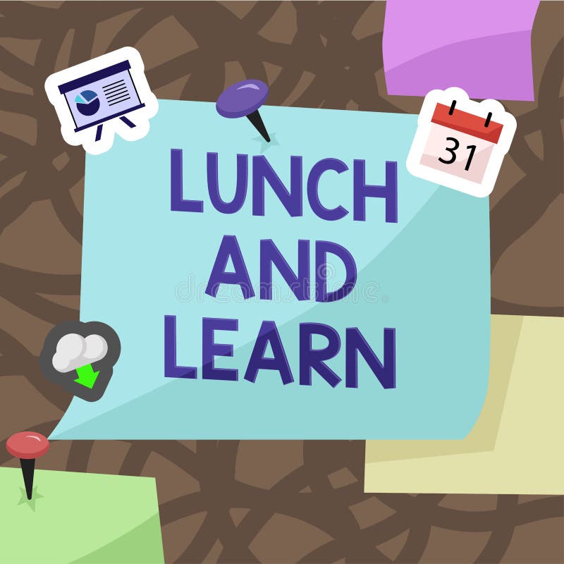 Conceptual Caption Lunch and Learn. Business Concept Have Meal and ... Conceptual Caption Lunch and Learn. Business Concept Have Meal and ...