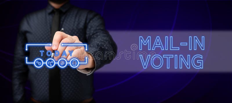 Conceptual Caption Mail in Voting. Business Overview Voting in an ...