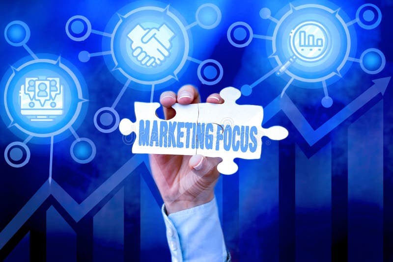 Conceptual Display Marketing Focus. Internet Concept Understanding Your ...