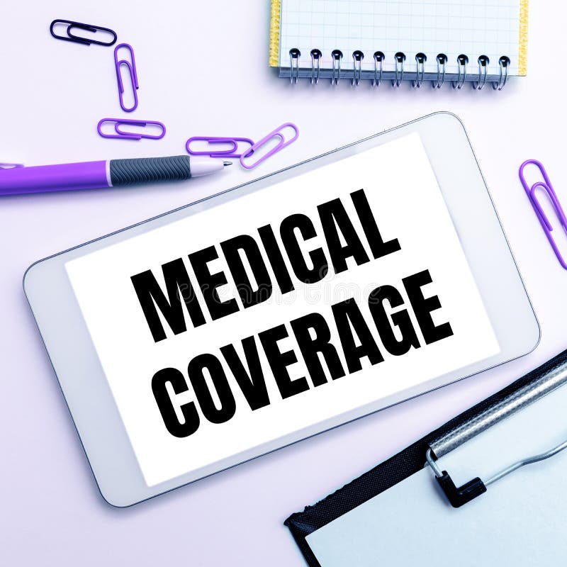 Conceptual Caption Medical Coverage. Business Showcase Inclusion within ...