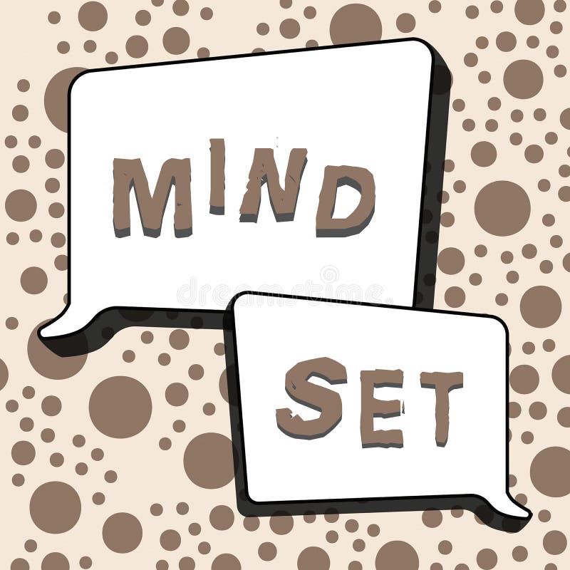 Conceptual Caption Mind Set. Concept Meaning a Standard Thought of a ...