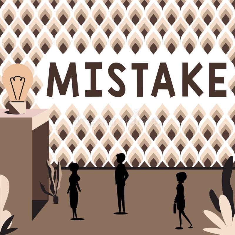 Conceptual Caption Mistake. Word for Misconception about the Meaning of ...