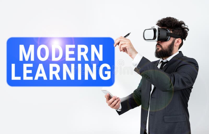 Text Showing Inspiration Modern Learning. Concept Meaning Flexible and ...