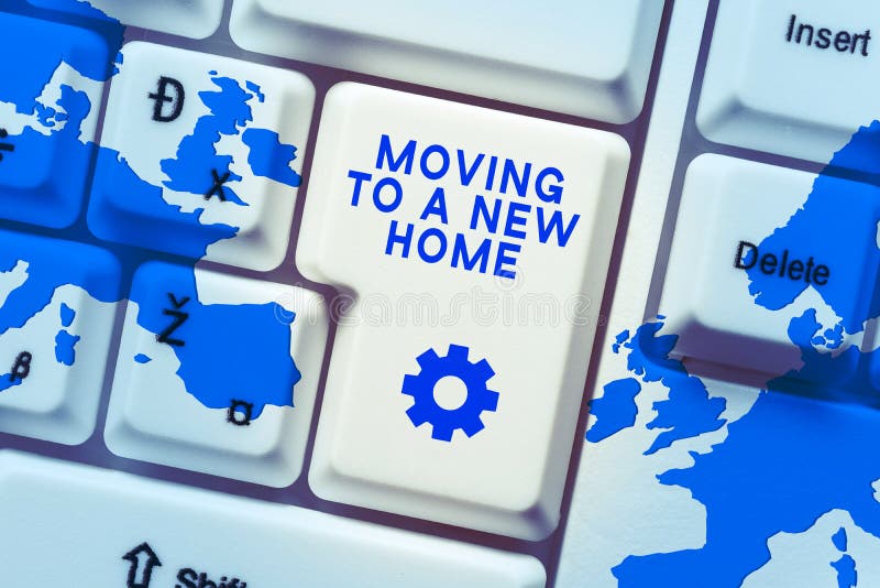 Conceptual Caption Moving To a New Home. Business Idea Help Moves the ... Conceptual Caption Moving To a New Home. Business Idea Help Moves the ...