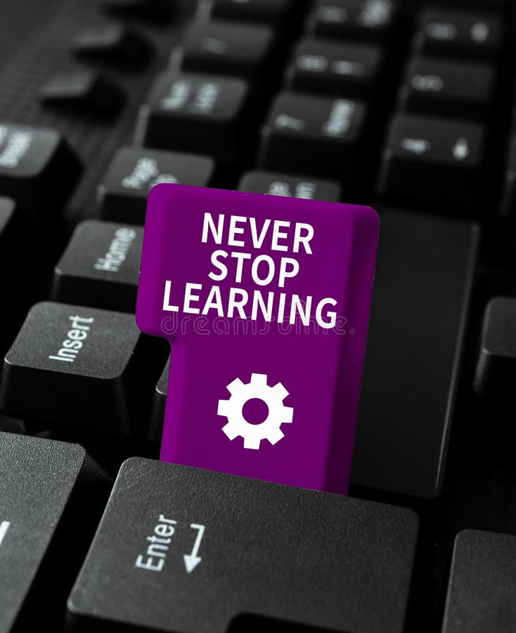 Text Caption Presenting Never Stop Learning. Business Idea Continue To ... Text Caption Presenting Never Stop Learning. Business Idea Continue To ...
