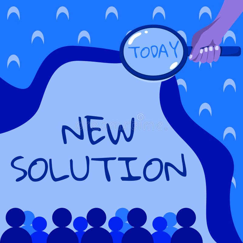 Conceptual Caption New Solution. Word for Modern Innovation Latest ...